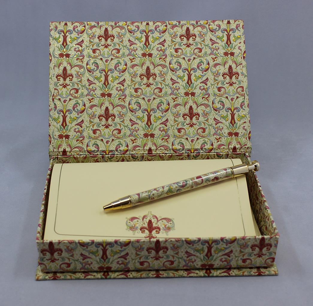 Briefpapier Giglio in Schachtel oder Etui - VERA DONNA - SHOP