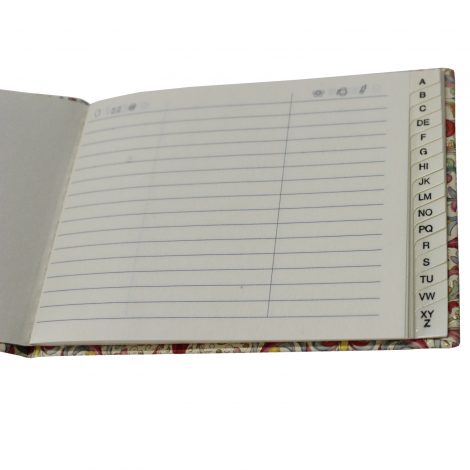 Adressbuch Giglio im Querformat
